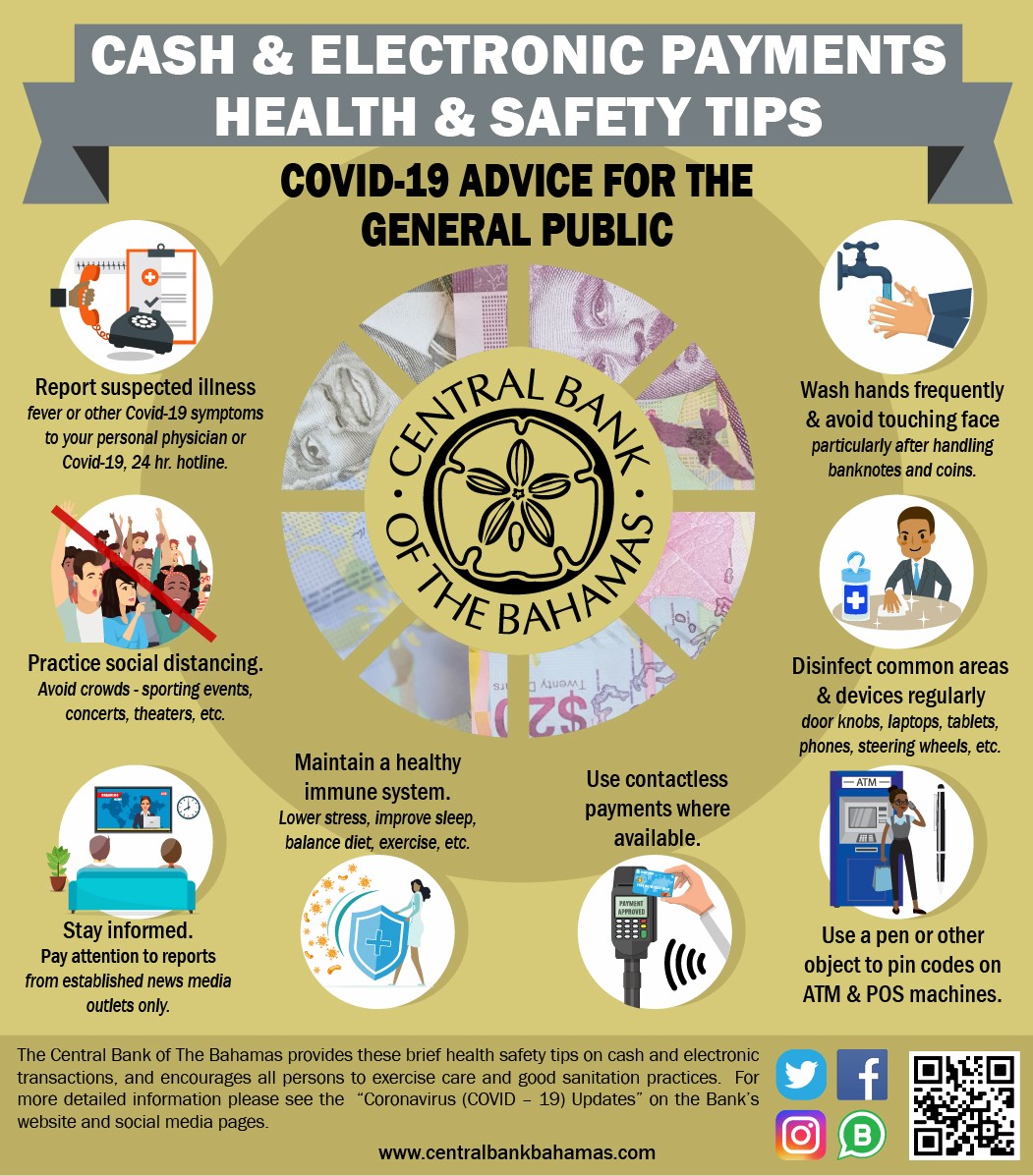 Cash Handling Safety Tips And Advisory Update Central Bank Of The Bahamas